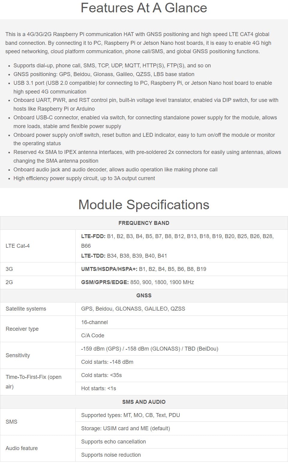 Waveshare SIM7600G-H M.2 4G HAT, Compatible with Raspberry Pi 5/4B/3B/Zero/Zero W/Zero 2W/Pico/Pico W/Pico WH, LTE CAT4 High Speed Global Coverage Multi Band 4G/3G/2G, GNSS