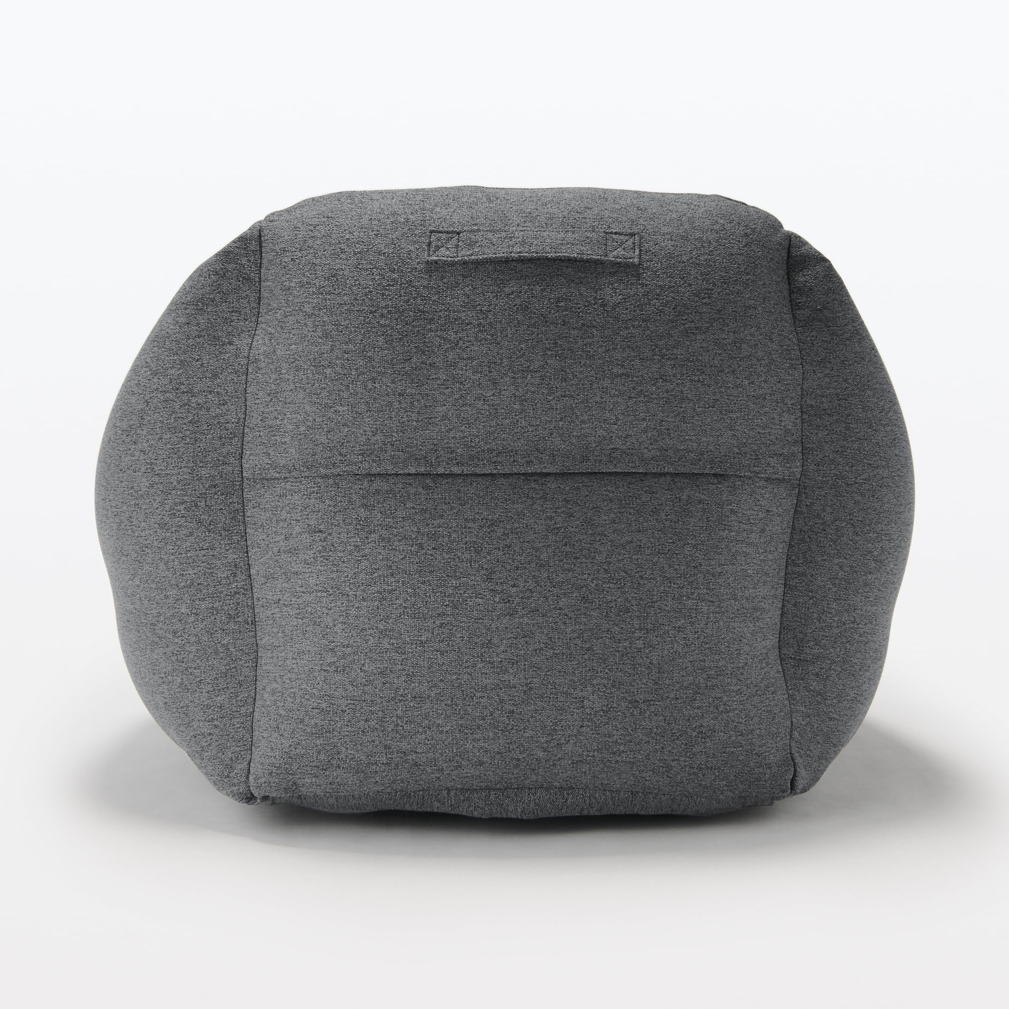 無印良品 Muji 84298158 Air Sofa, Charcoal, Width 37.4 x Depth 37.4 x Height 28.5 inches (95 x 95 x 72.5 cm), Polyester