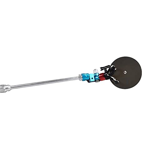 Universal Paint Deflector Spray Guide Accessory for Paint Sprayer 7/8 Airless Machine with 11.8" Extension Pole+1 x 517 Tip Nozzle,1 x 315 Tip