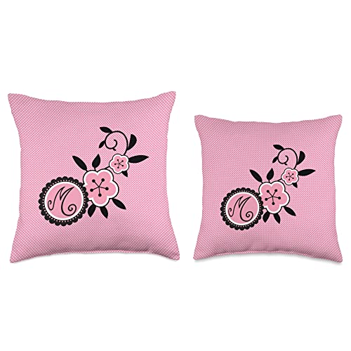 Miraculous Ladybug Marinette Dupain-Cheng Flowers Throw Pillow, 16x16, Multicolor