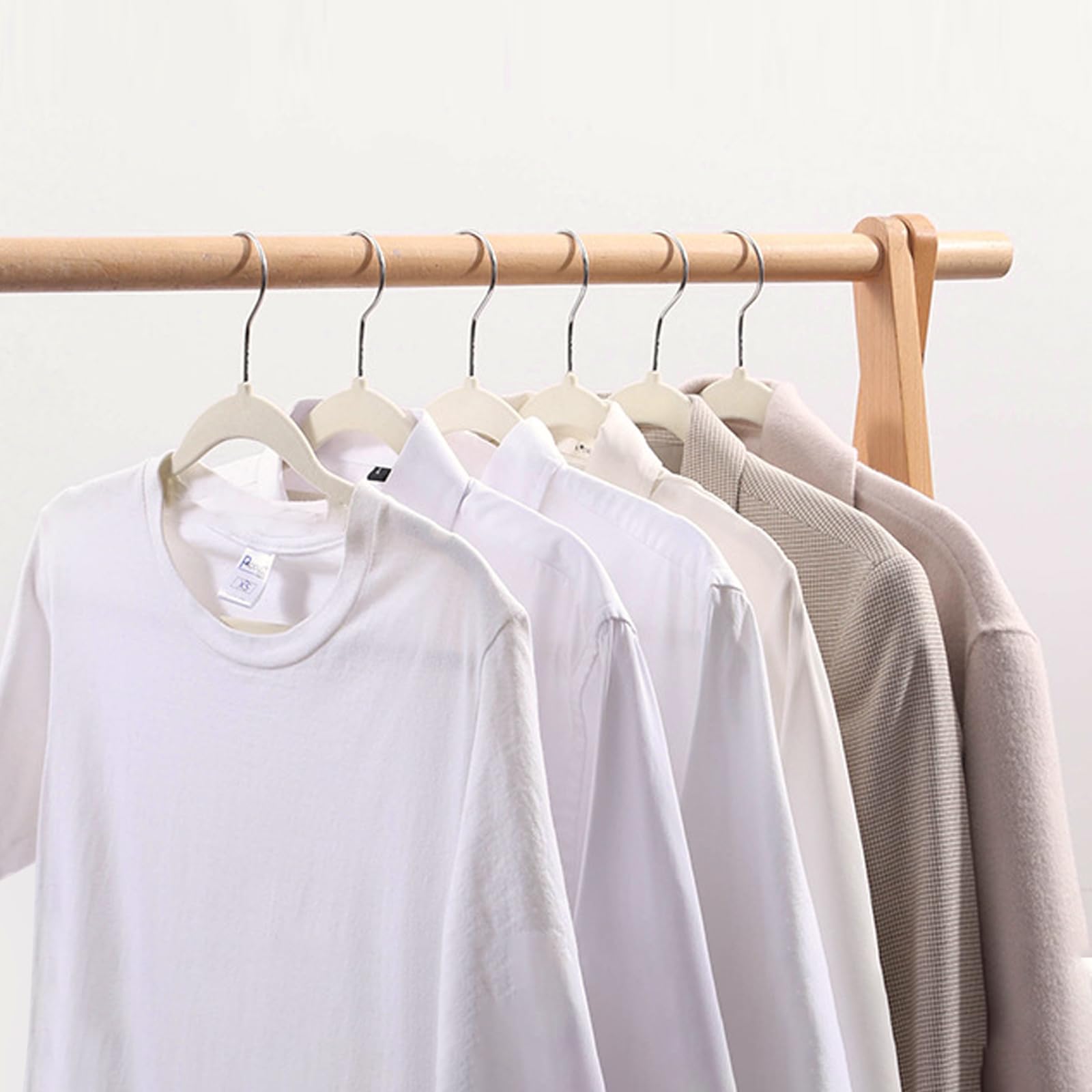 Premium Velvet Hangers 50 Pack, Non-Slip Clothes Hangers,Suit Hangers-Pants Hangers with 360 Degree Rotatable Hook, Ideal for Heavy Duty Coat, Grey