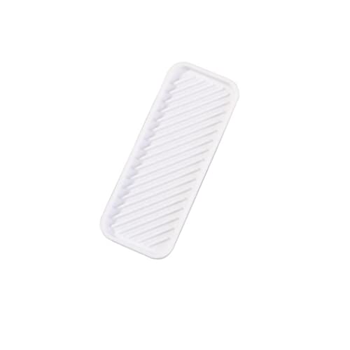 SEASD Silicone Drain Tray for Tableware Water Cup Fruit Vegetable Kitchen Sink Organizer Storage Tray Sponge Holder Soap Dispenser (Color : E, Size : 228 * 90mm)