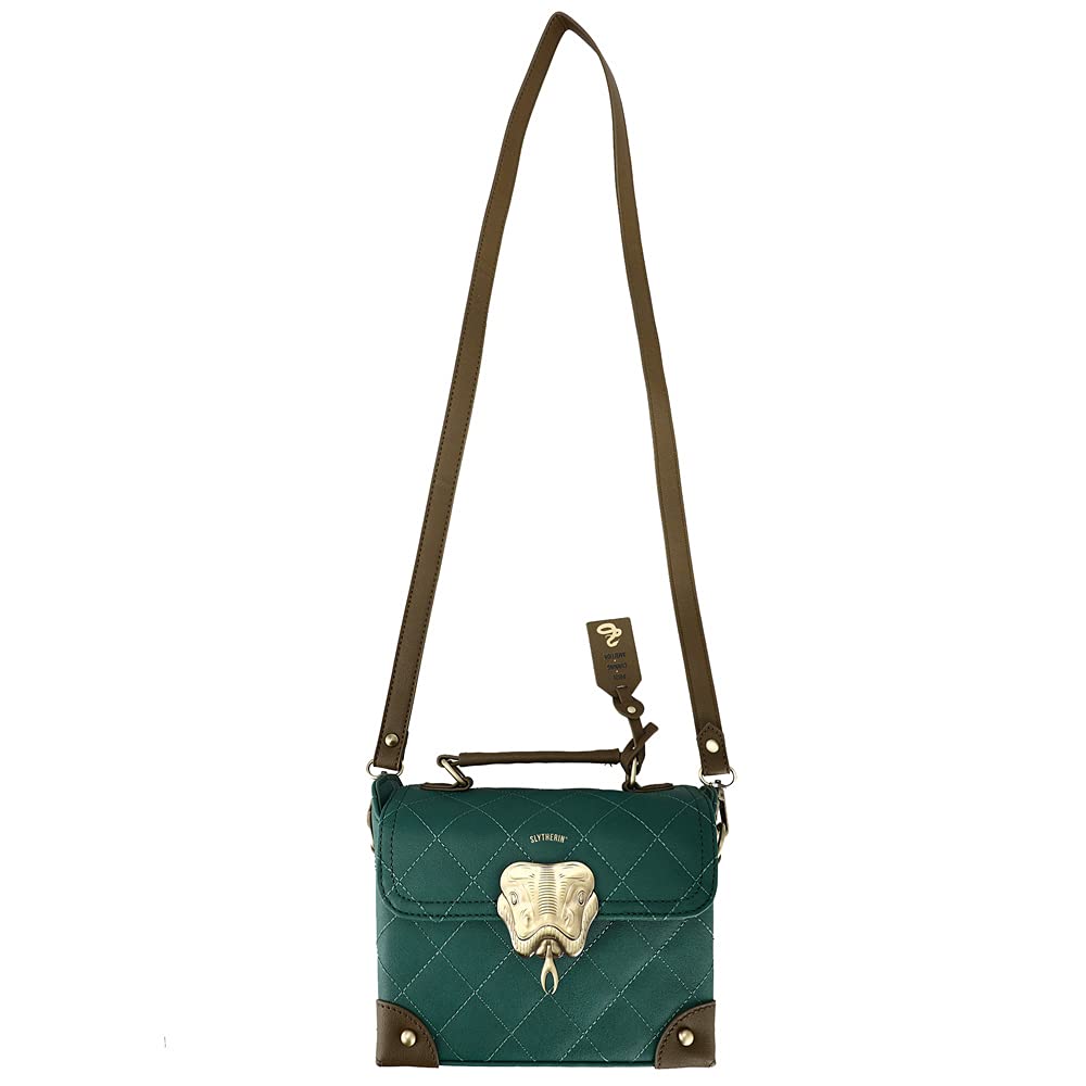 Harry Potter Hufflepuff Mini Trunk Handbag Gray