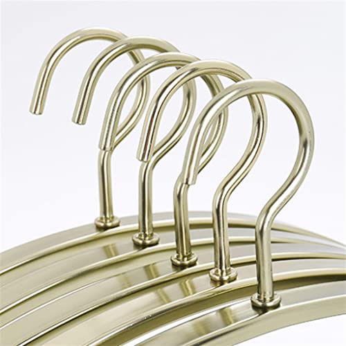 N/A Hanging Clothes Seamless Hanger Clothing Store Aluminum Alloy Clothes Hanger Hanger ( Color : Gray , Size : 44.5*23.5cm )