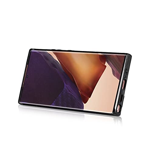 Phone Case Cover Compatible with Samsung Galaxy Note20 Ultra Leather Wallet Phone Case Stand Wrist Strap Phone Case Adjustable Wrist Strap Phone Case Compatible with Samsung Galaxy Note20 Ultra Bags S