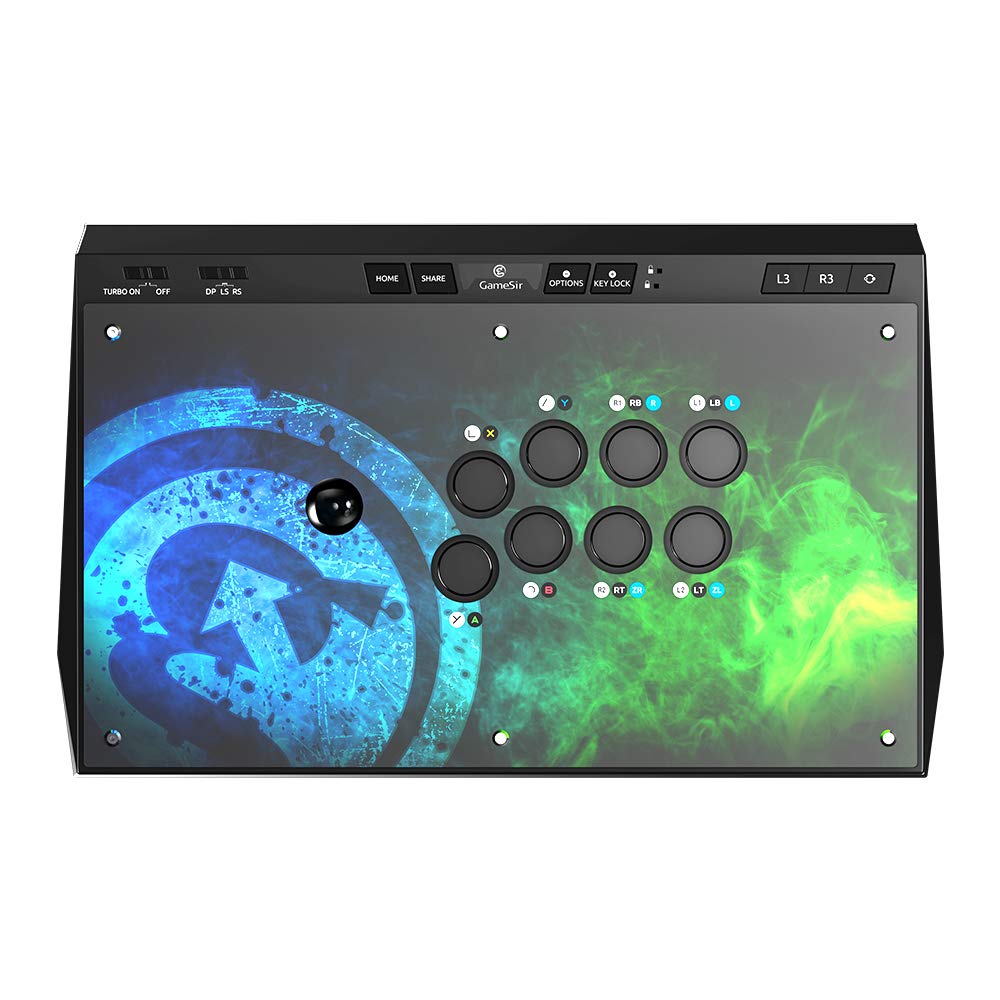GameSir C2 Arcade Fightstick Fight Stick Joystick for Xbox One, PlayStation 4, Windows PC and Android Device