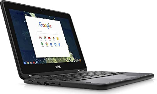 Dell Chromebook 11 5190 Intel Celeron N3350 X2 1.1GHz 4GB 64GB 11.6in, Black (Renewed)