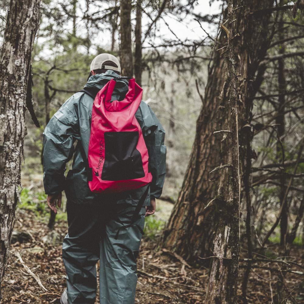 Frogg Toggs FTX Gear PVC Tarpaulin Waterproof Backpack with Removable Cooler Insert