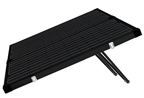 Nature Power 40-watt Portable Monocrystalline Solar Panel for 12-Volt Charging in Briefcase Design