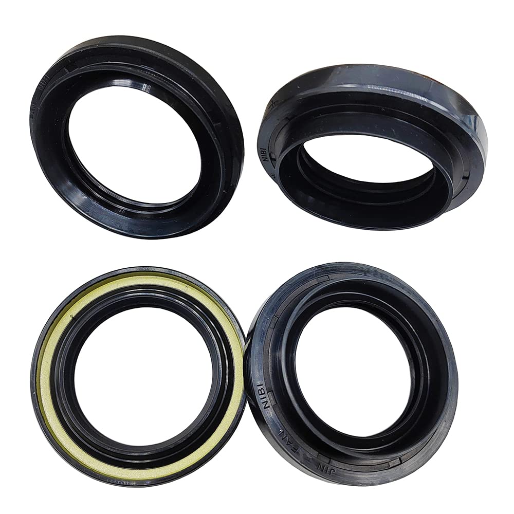Front and Rear Wheel Bearing Seals Kit for Yamaha Rhino 450 660 700 YXR700F YXR660F YXR450F