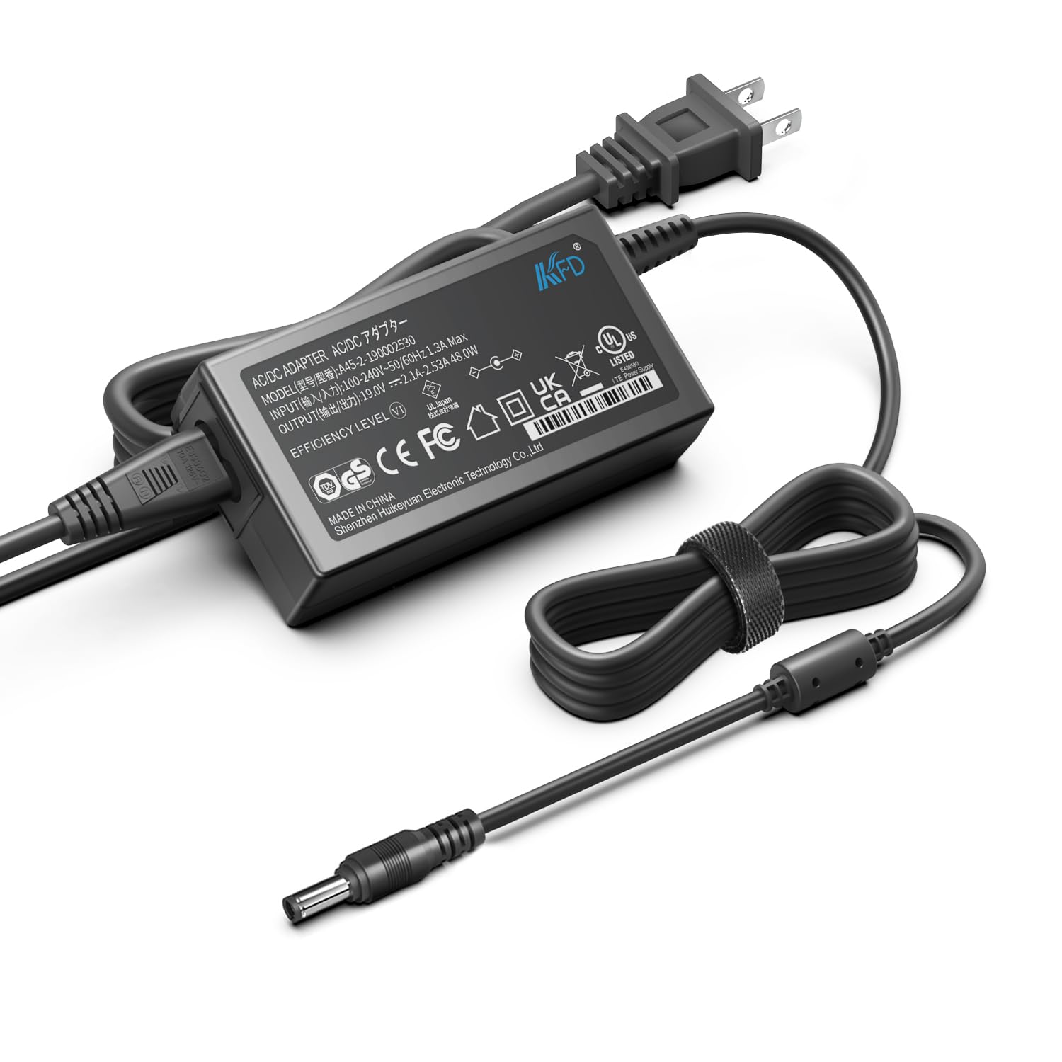 KFD 19V AC DC Adapter for Positive Grid Spark 40 40-US 40US 40 Watt Guitar Amplifier Acoustic Electric Bass Amp Spark40 PositiveGrid Moso MSA-Z2500IC19.0-48W-Q Power Supply Cord Cable Charger