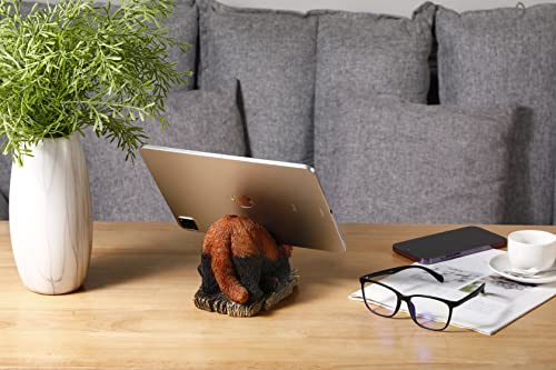 Rascally Red Panda Multi-Functional Desktop Organizer | Cell Phone Stand | Tablet Stand | Eyeglass Holder | Sunglass Holder | Piggy Bank | Desk Pet | Unique Gift