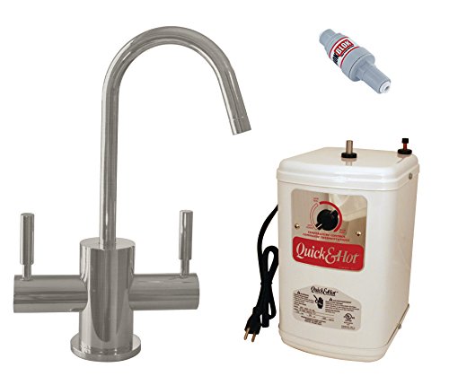 Westbrass D2051HFP-07 Hot Water Dispenser, 10", Satin Nickel