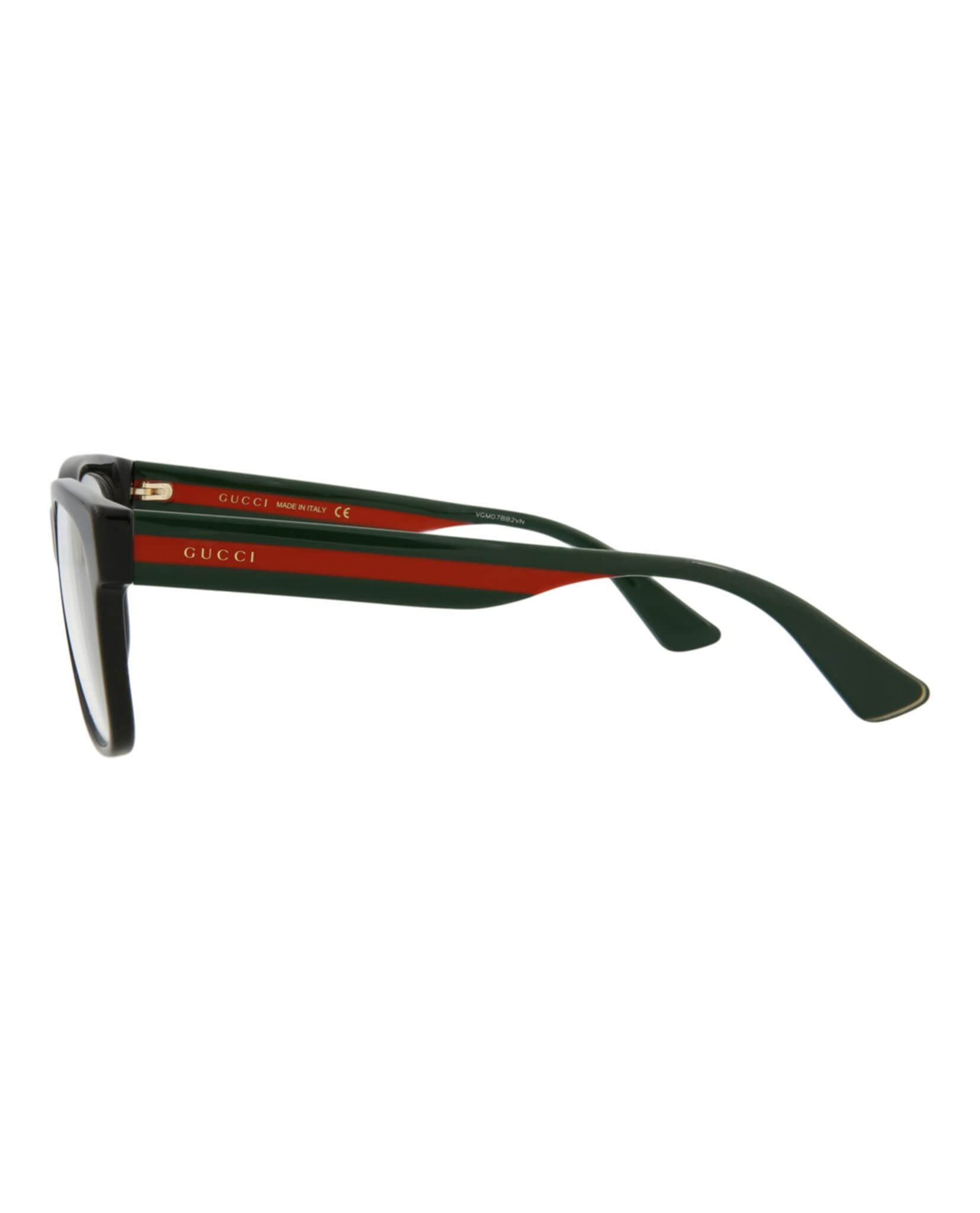 Gucci Square/Rectangle Optical Frames Shiny Black Luxury Eyewear Made In Italy Acetate Frame Designer Fashion for Everyday Luxury