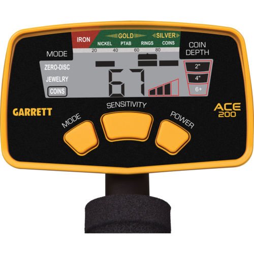 Garrett Ace 200 Sports Package with Headphones and Detector Carry Bag