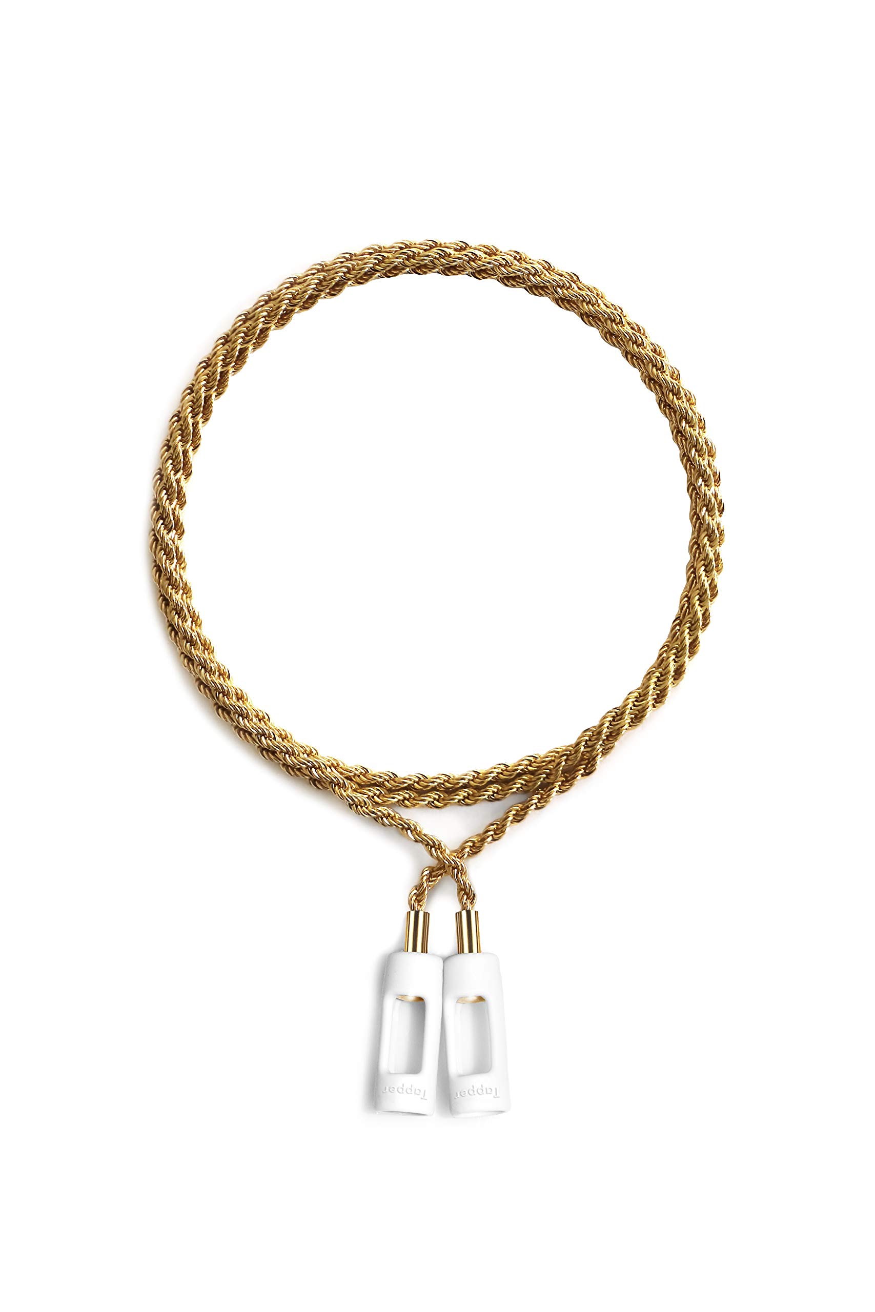 Tapper 18K Gold Plated Rope Chain for AirPods & AirPods Pro