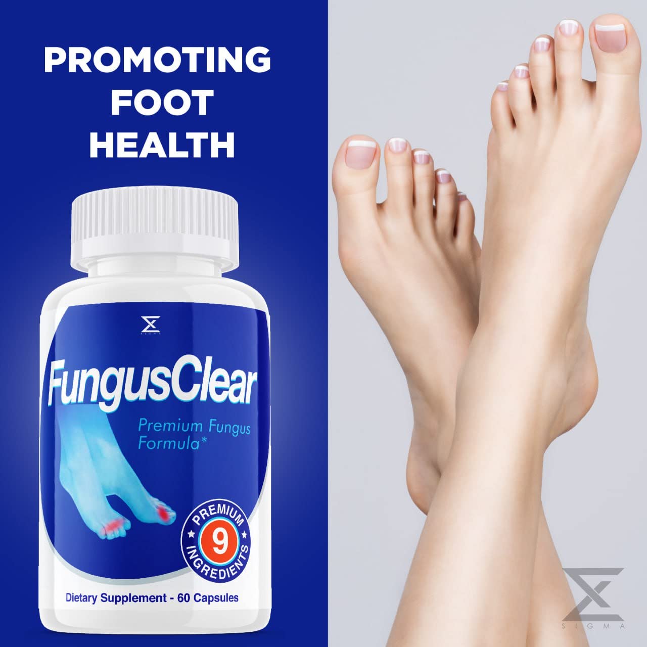 Fungus Clear Probiotic Fungus Clear Advanced Pills FungusClear for Nails (60 Capsules)