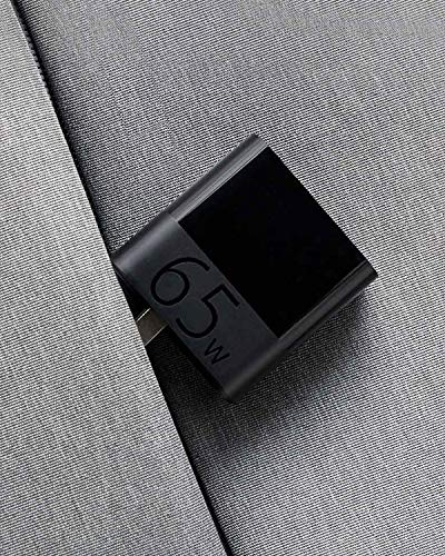 ZMI zPower Turbo 65W USB-C PD Laptop Charger Power Adapter Compatible with Laptops Chargeable via USB-C (Not Compatible with Legacy Models with Barrel Charging Ports) - Black