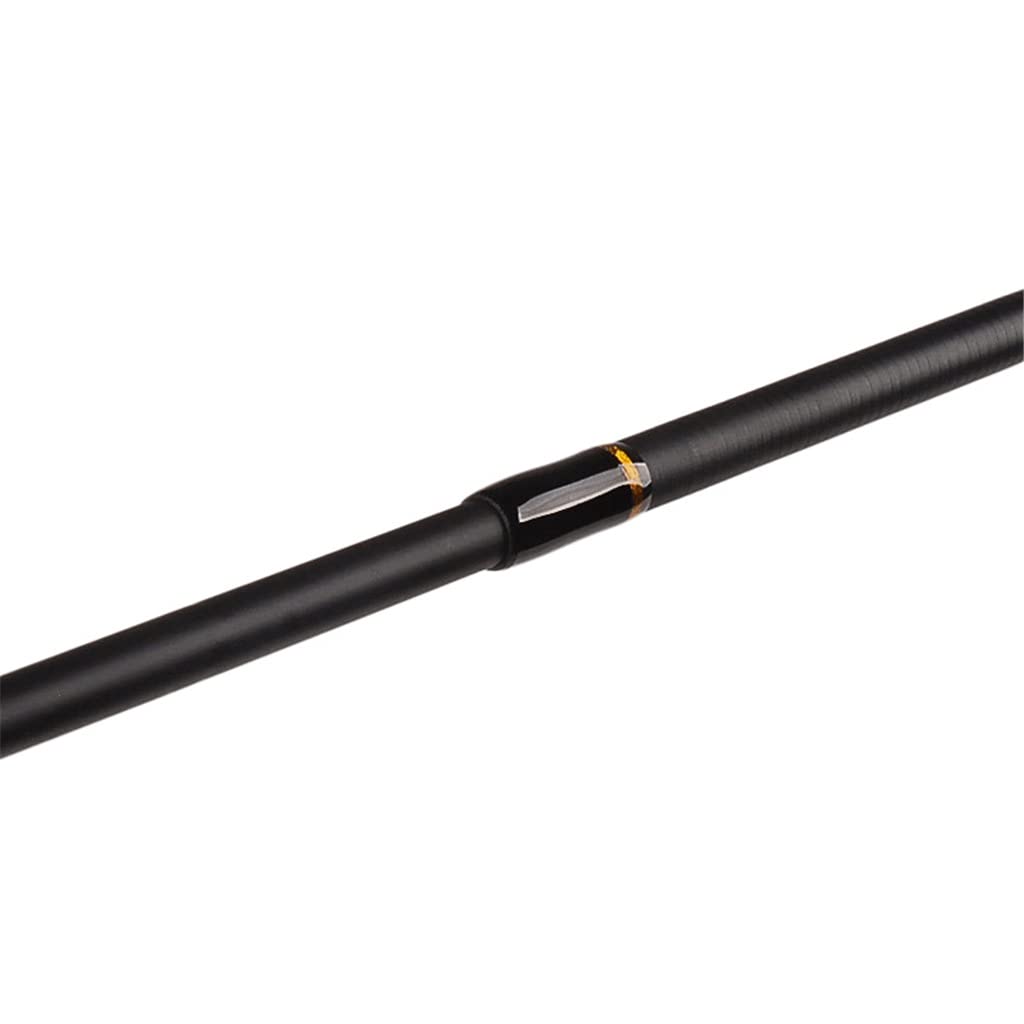 GLUTINOUS 2 Section 1.8m 2.1m 2.4m Bait Casting Rods 7-25g Lure Weight Carbon Lure Fishing Rod Carp Pole 10-20lb Line Weight Canne A Peche (Size : 2.4 m)