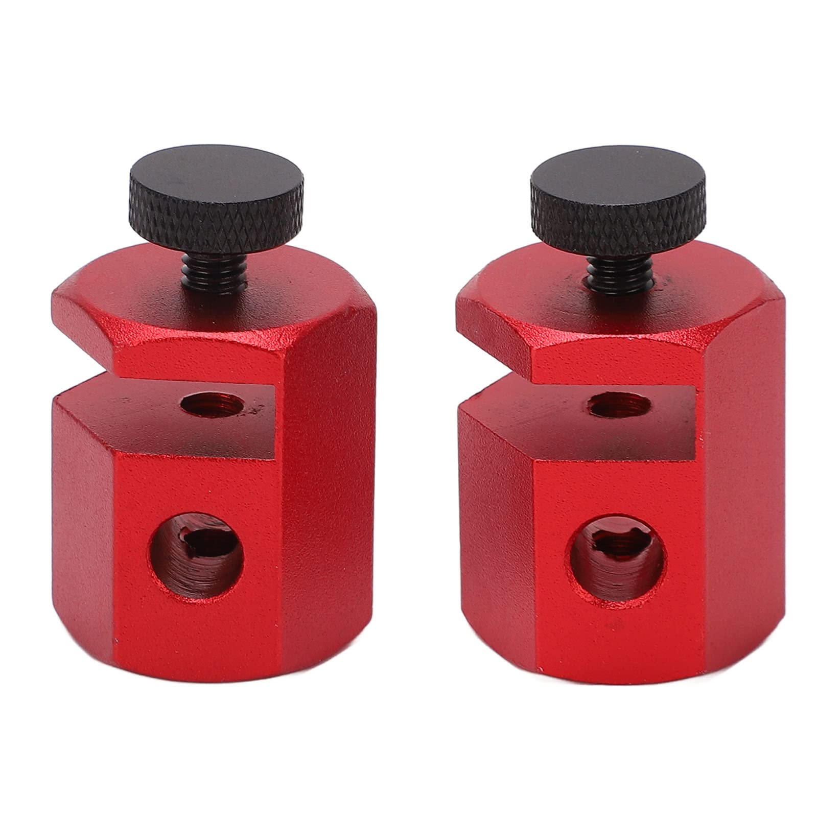 FTVOGUE 2PCS Stair Gauge Red Framing Stop Stair Stringer Layout Tool Anodized Framing Attachments for Woodworking, Other Hand Tools And Accessories