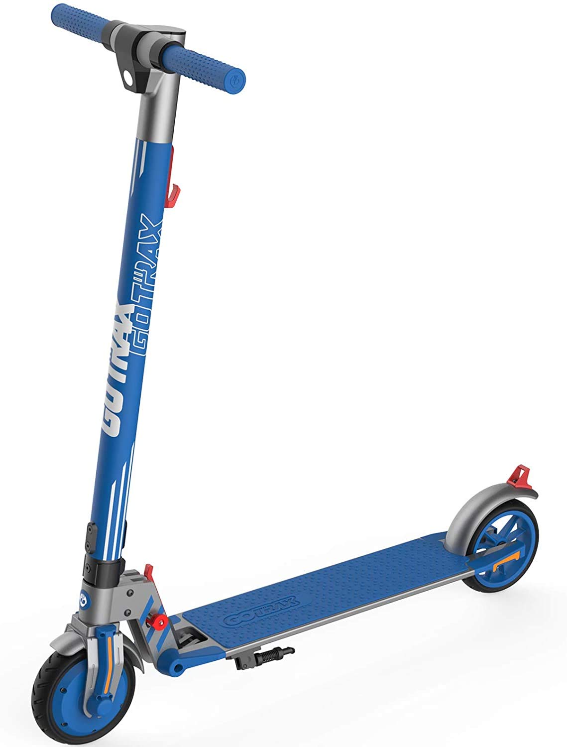 Gotrax Vibe Electric Kick Scooter, 6.5" Foldable Commuting Scooter for Kids 8-15, 12 MPH & 7 Miles Range E Kick Scooters for Kids, Teens, Boys and Girls (Blue)