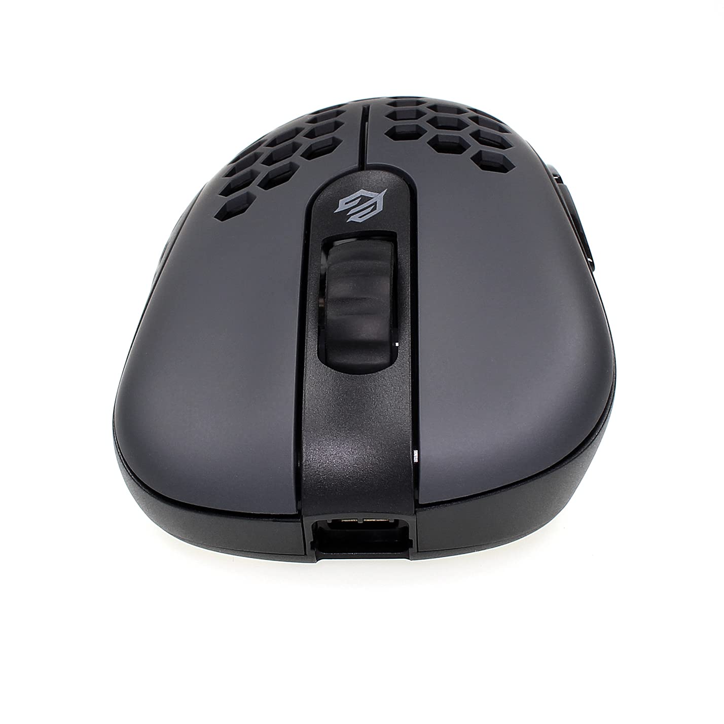 G-Sevlow Skoll Mini SK-S ACE 50g Ultralight Weight Honeycomb Design Ergonomic Gaming Mouse with 3389 Sensor - PTFE Skates - 16,000DPI - Detachable Cable (Black)