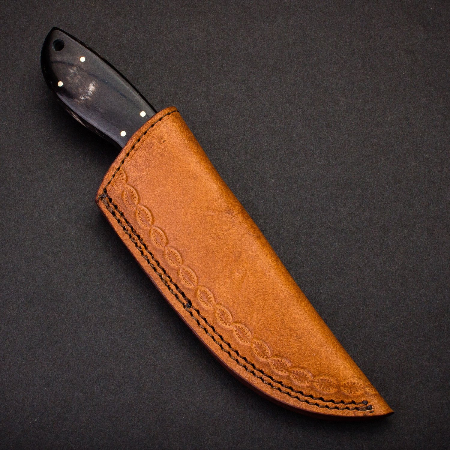 Forseti Steel Quanah Damascus Steel Hunting Knife