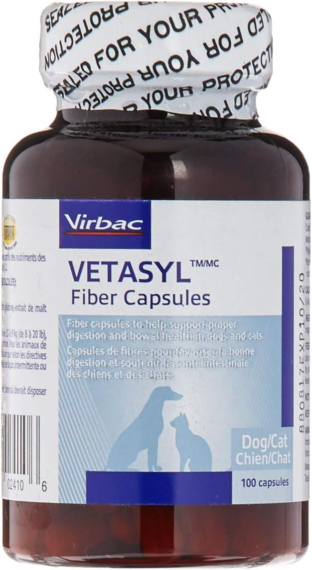 Virbac Vetasyl Fiber Supplement (100 Capsules)