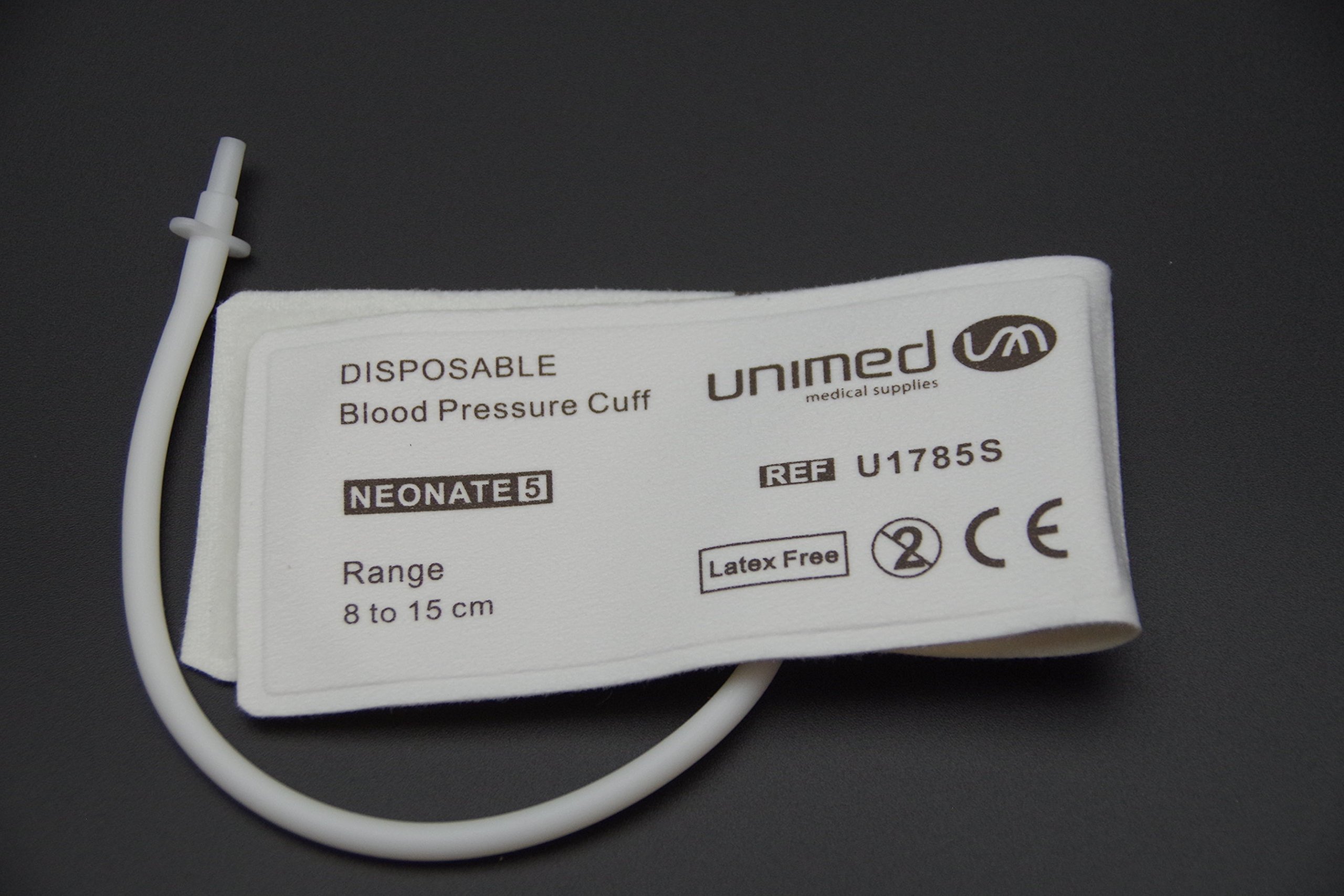 Size 5 (8-15 CM) (3.15.-5.5 INCH) NEONATE NIBP BLOOD PRESSURE CUFF FOR VETERINARY USE