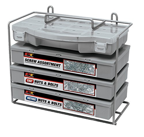 Performance Tool W5226 SEA/Metric Nut and Bolt Assortment with Case, 1,200 pieces
