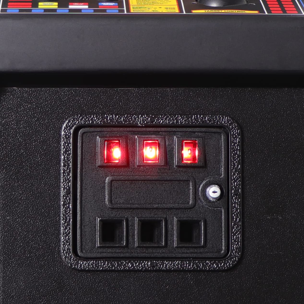 New Wave Toys Missile Command x RepliCade, Field Test Edition - Playable Video Game Arcade Cabinet 1/6 Scale 12.8 Inch with Trak-Ball XL & CRT FX Screen Lens