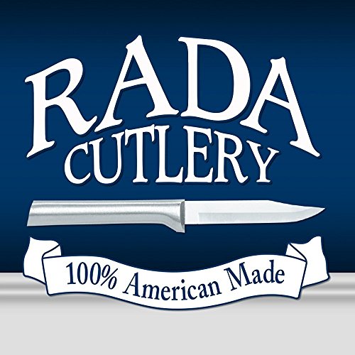 Rada Cutlery Meal Prep 4-Piece Paring Knife Gift Set – Stainless Steel Blades and Aluminum Handles