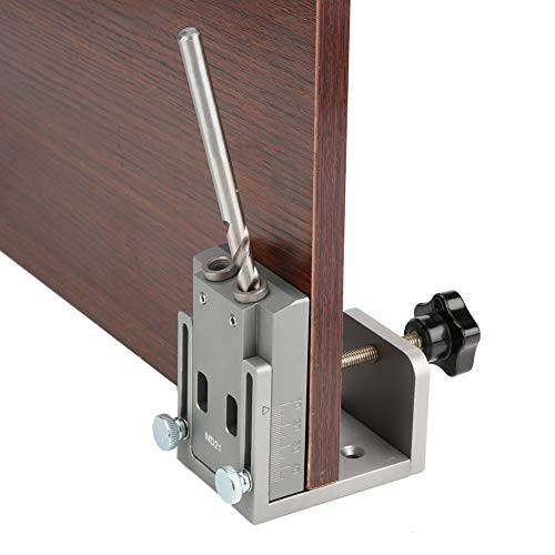Pocket Hole Jig - Mini Style Pocket Hole Jig Kit for Wood Working Step Drill Bit Set