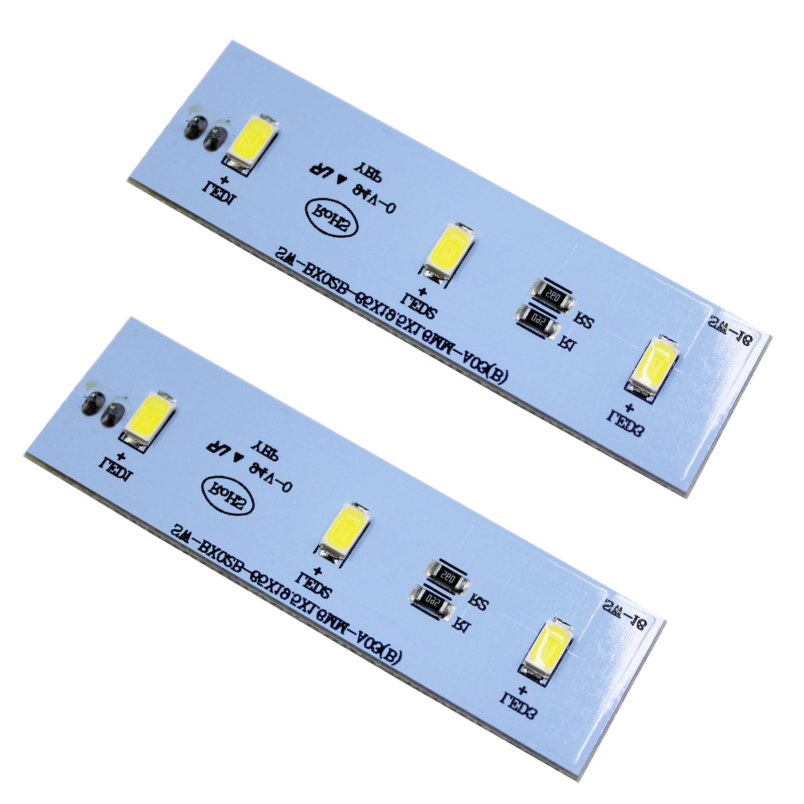 SW-BX02B Refrigerator LED Light Board and Refrigerator Bulb Replacement for Frigidaire LED Light,Refrigerator LED Light Module ZBE2350HCA(2pc)