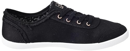Skechers womens Bobs B Cute Sneaker, Black, 8 US