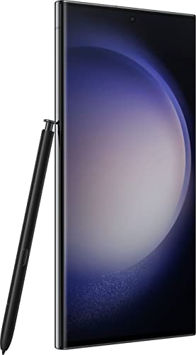 SAMSUNG Galaxy S23 Ultra 5G S9180 Dual 512GB 12GB RAM, 200 MP Camera, Factory Unlocked, GSM Global Model, Mobile Cell Phone – Phantom Black