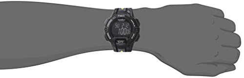 Timex Men's TW5M15900 Ironman Rugged 30 Full-Size Black/Yellow Resin Strap Watch