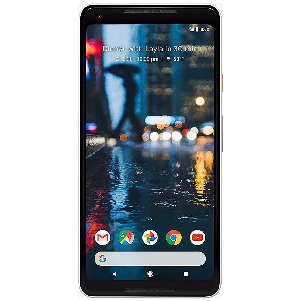 Google Pixel 2 XL 64GB - White and Black - GSM/CDMA - 4G LTE - Factory Unlocked - G011C