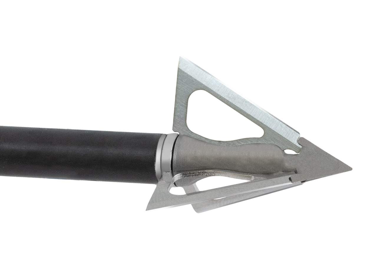 G5 Striker V2 Fixed 3-Blade Broadhead - Archery Hunting Steel Ferrule 125 Grain 1.25" Cutting Diameter Broadhead - Standard Version