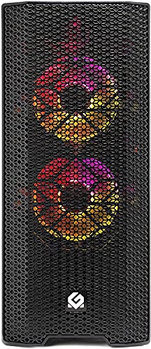 Skytech Gaming Blaze 3.0 Black Gaming PC Desktop β AMD Ryzen 5 3600 3.6 GHz, RX 6600XT, 1TB NVME SSD, 16G DDR4 3200, 600W Gold PSU, AC Wi-Fi, Windows 10 Home 64-bit
