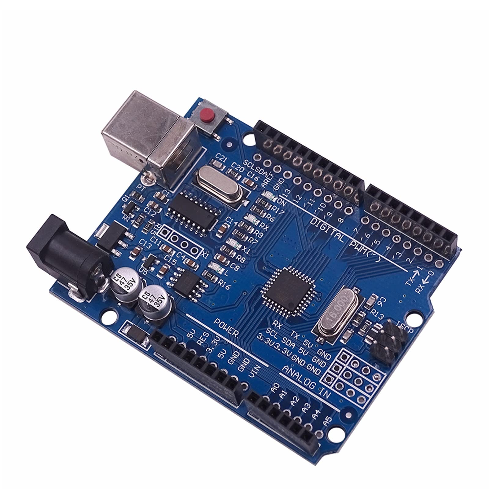 PIKIS UNO R3 Development Board 328P CH340 CH340G for Arduino UNO R3 with Straight Pin Header