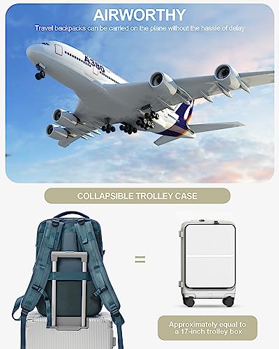 suwasp Large Travel Backpack for Women Carry On Backpack Hiking,Laptop Backpack for Men,Flight Approved Luggage Backpack Airline Approved