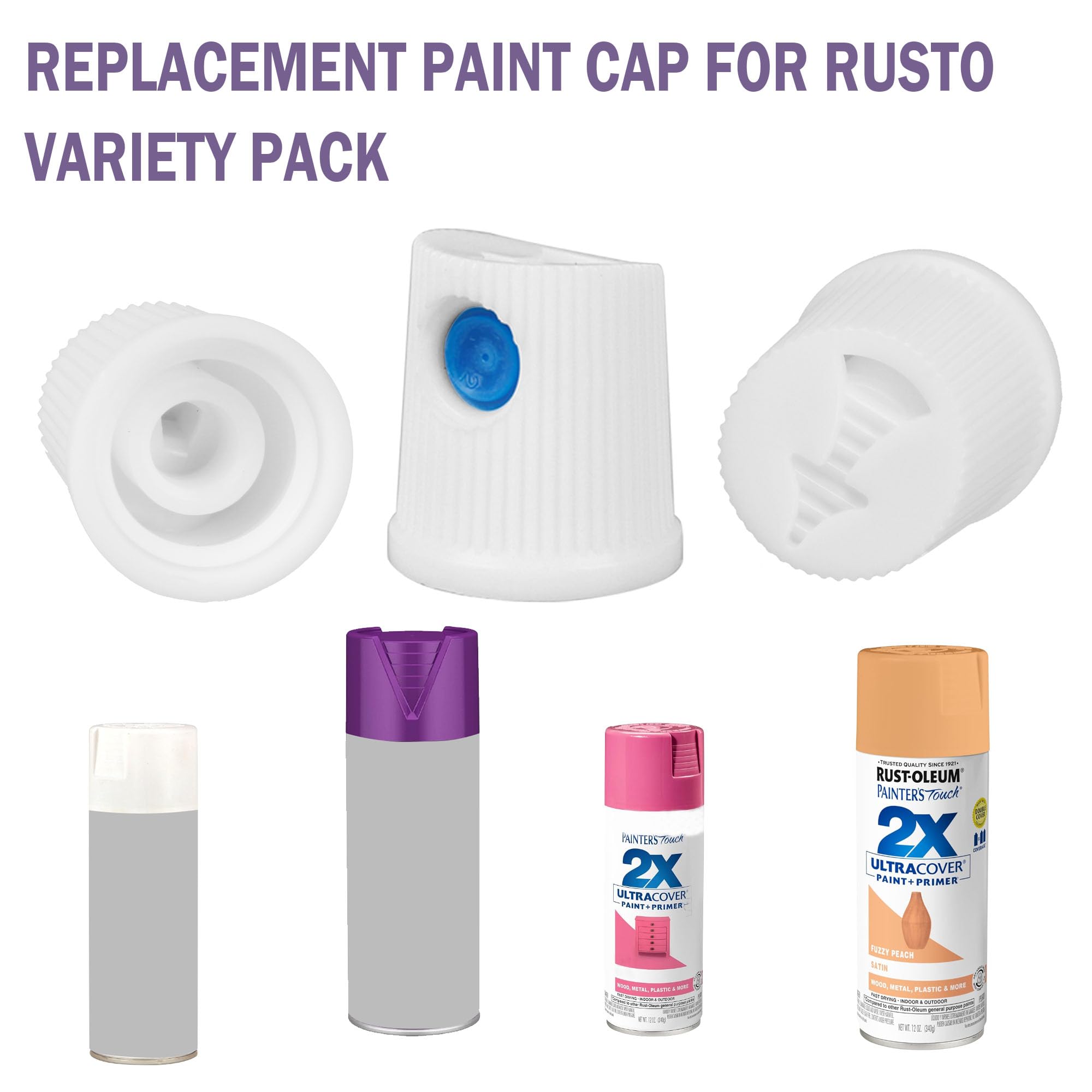 Spray Paint Caps-New Cap-Spray Can Nozzle-Spray Paint Nozzles for Rusto Spray Graffiti Art Supplies Spray Paint,Cans-Spray Paint Tips-25 Pack