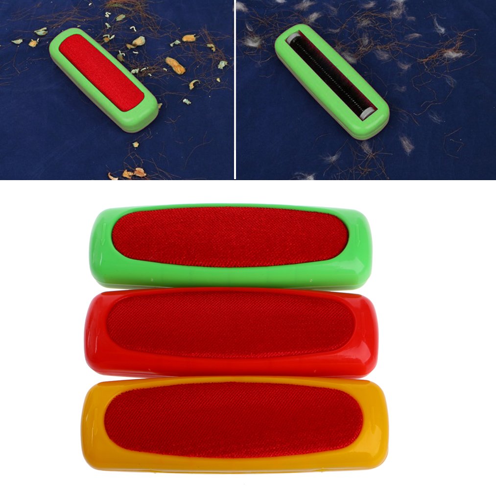 XISAOK Plastic Sweeper Carpet Table Single Brush Dirt Crumb Collector Cleaner Roller