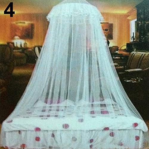 Gilroy Elegant Lace Bed Canopy Netting Round Insect Mosquito Net