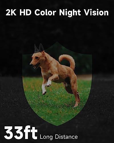 Security Cameras Wireless Outdoor,2K Battery Powered AI Motion Detection Spotlight Siren Alarm WiFi Surveillance Indoor Home Camera, Color Night Vision, 2-Way Talk, Waterproof, Cloud/SD Storage