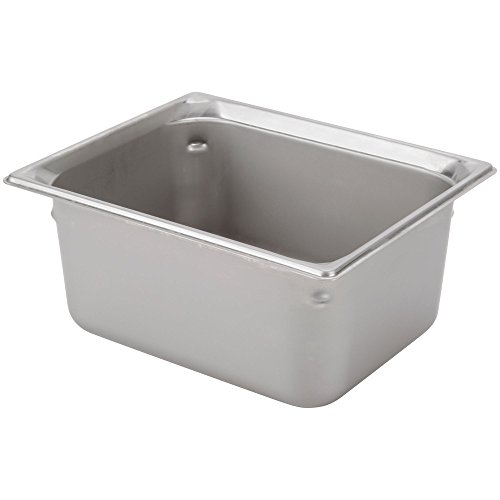 Vollrath 90262 Super Pan 3 - Individual Half Size, 8-7/8 Quart Capacity