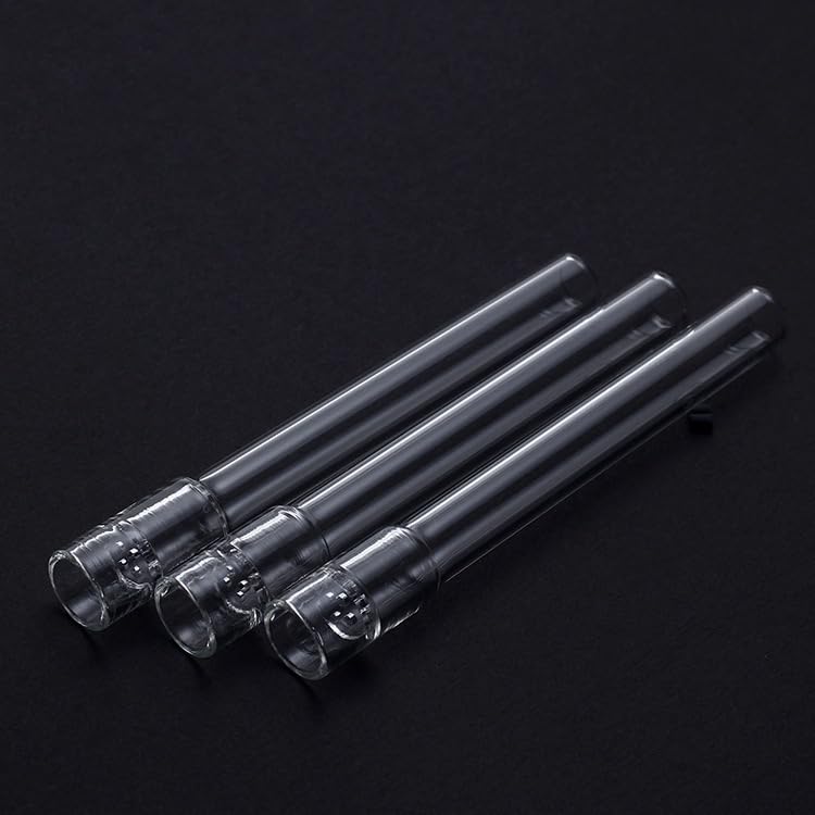 Solo Glass Tube Stem (110mm Straight) Steam Chemistry Air Drying Tube, 3-Pack