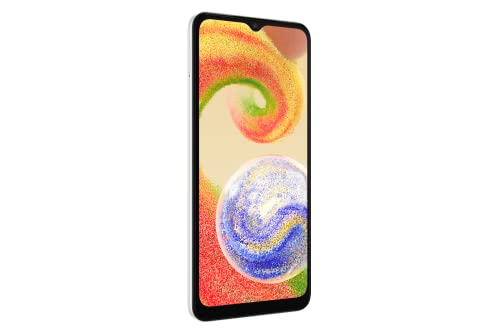 SAMSUNG Galaxy A04 (SM-A045F/DS) Dual SIM,32GB + 3GB, Factory Unlocked GSM, International Version (Fast Car Charger Bundle) - No Warranty - (White)