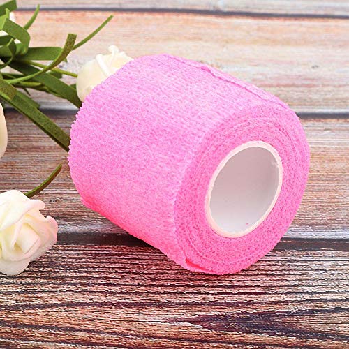 Health Care, Sponge Comfortable Elastic Bandage, 10pcs Waterproof Correct Joints for Prevent Sports Injuries(Pink, 5cmx4.5m)